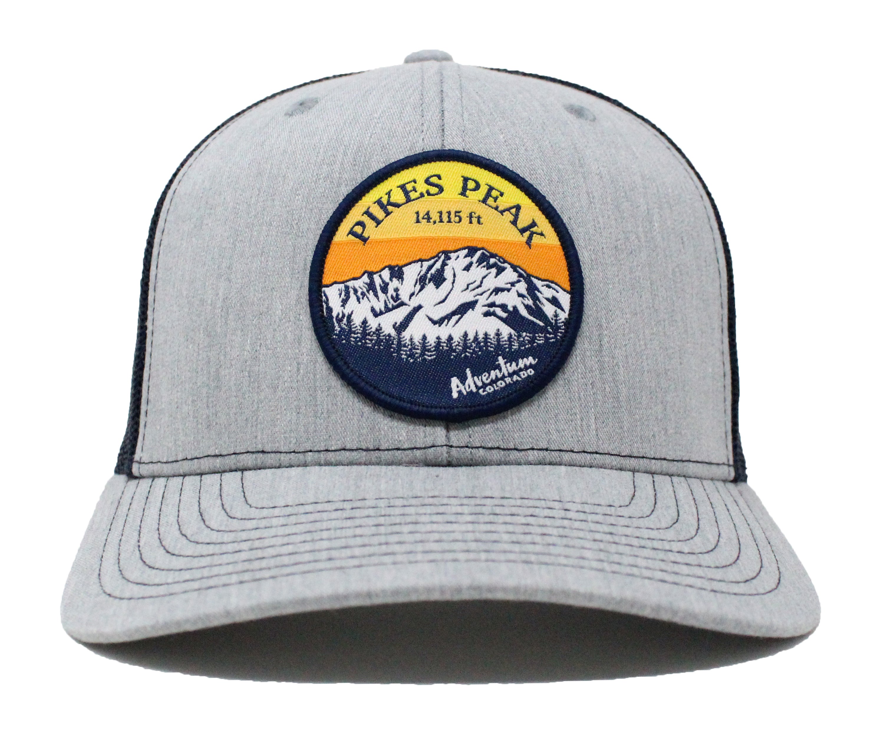 Pikes Peak Sunrise Trucker Hat | 14,115' – Adventum Colorado